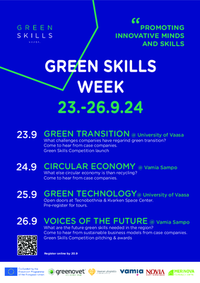 GreenSkillsWeek 2024 programme