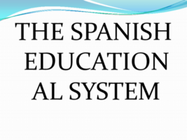 Spanish educational system