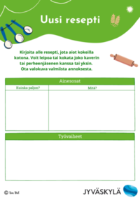 Uusi resepti