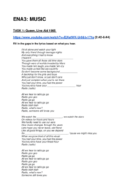 Music tasks