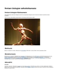 Ihmisen biologian selkokielisanasto