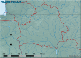 Valko-Venäjä pohjakartta väri